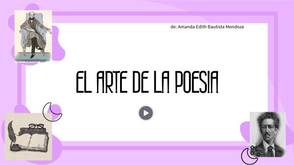 el arte de los poemas