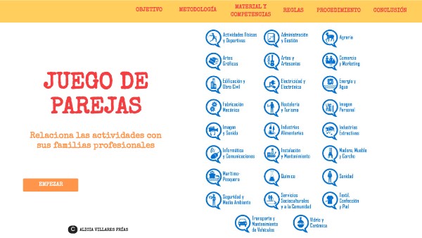 JUEGO DE PAREJAS | Genially