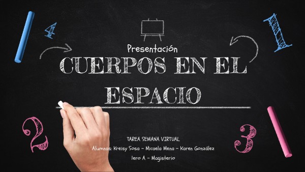 PRESENTACIÓN CUERPOS EN EL ESPACIO | Genially
