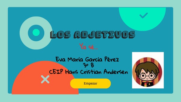 Los adjetivos con Harry Potter | Genially