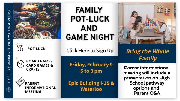 Family Pot-Luck Game Night