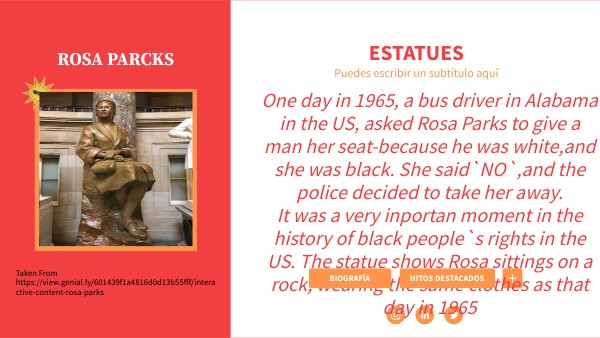 English Statues class