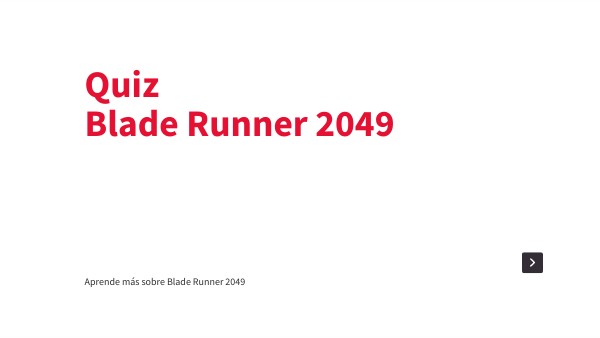 Blade Runner Quiz