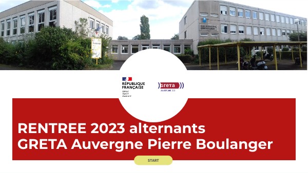 Rentrée Pierre Boulanger