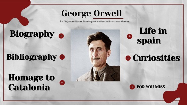GEORGE ORWELL | Genially