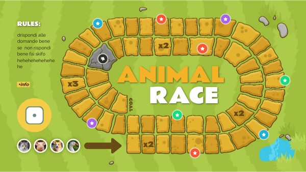 ANIMAL RACE | Genially