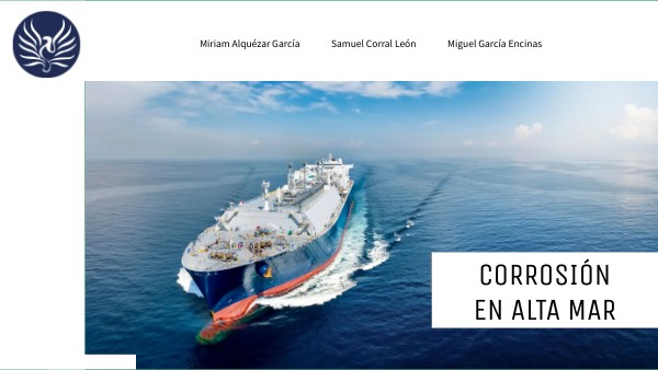 PRESENTACIÓN CORROSIÓN EN ALTA MAR