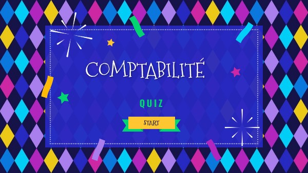 quiz compta | Genially