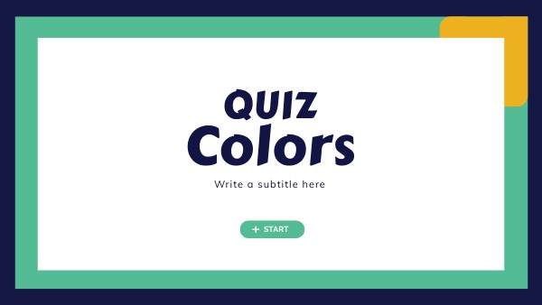 COLORS QUIZ | Genially
