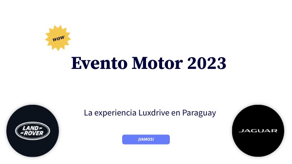 Presentación Luxdrive 2023 ACE SAC | Genially