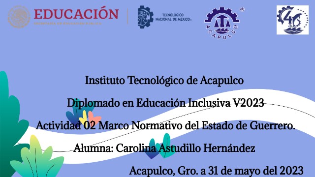 M2-ACT2-MARCONORMATIVOGUERRERO-ASTUDILLO-HDEZ-CAROLINA | Genially