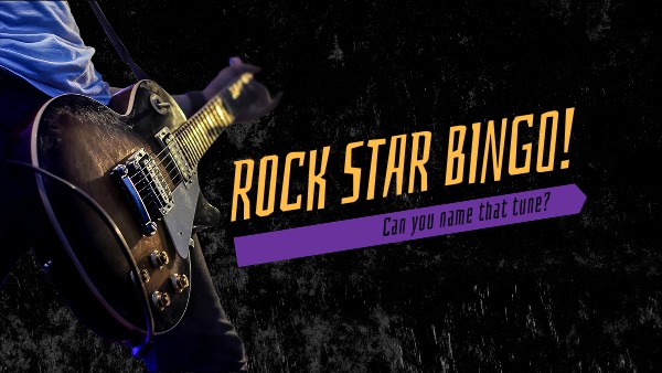 ROCKSTAR BINGO!