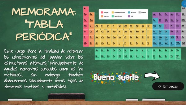 Juego de Memoria Corp | Genially