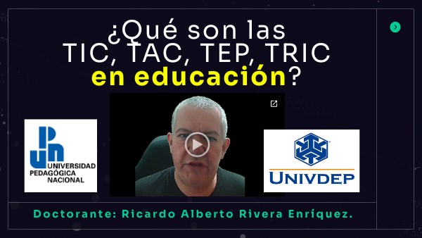 ¿QUÉ SON LAS TIC, TAC Y TEP EN EDUCACIÓN? | Genially