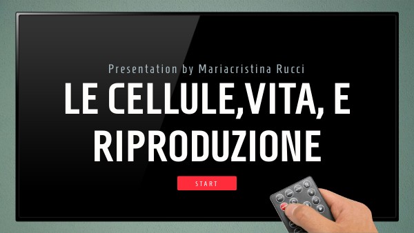 CELLULE, VITA E MORTE