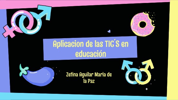 Presentación de las Tic's en la educación