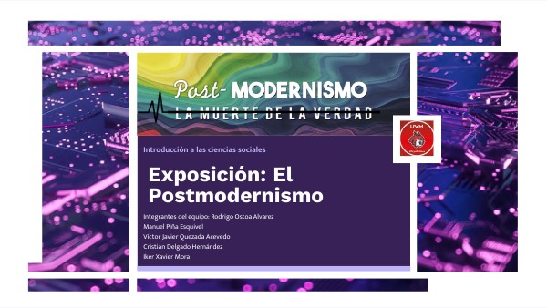 El Postmodernismo (Expo.)