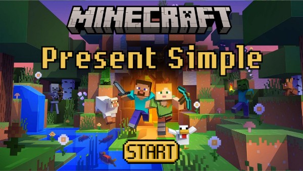 Present Simple_Minecraft | Genially
