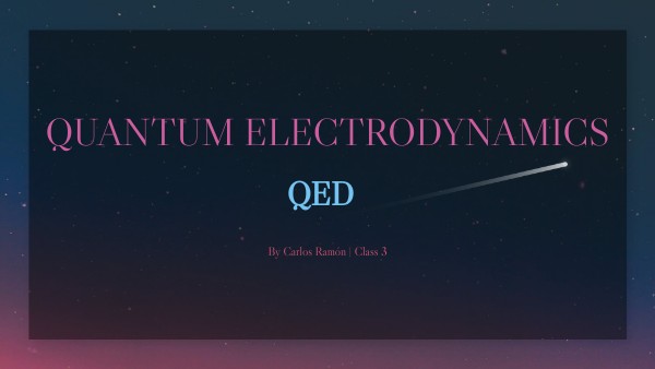 PRESENTACIÓN Quantum Electrodynamic
