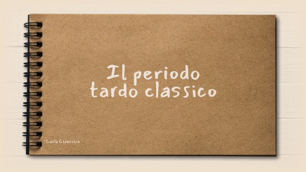 TARDO PERIODO CLASSICO