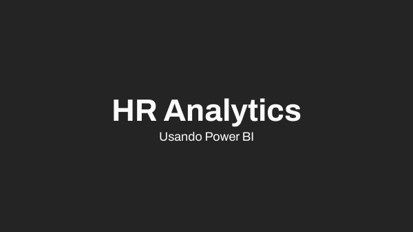 HR ANALYTICS