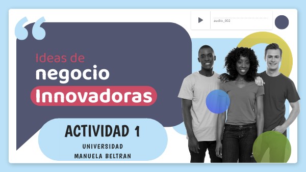 Ideas de negocio innovadoras | Genially