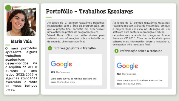 Trabalho final API-B - Maria Vale