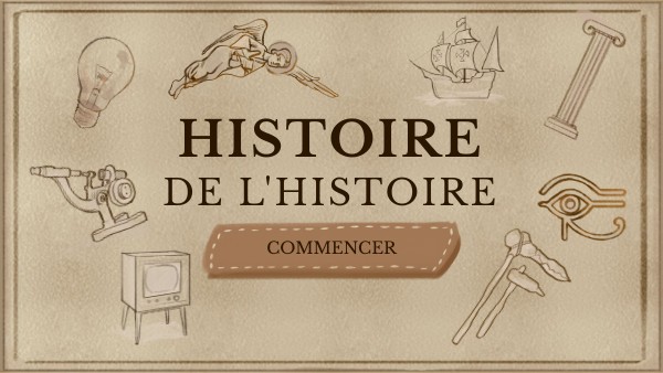 HISTOIRE DE L'HISTOIRE | Genially