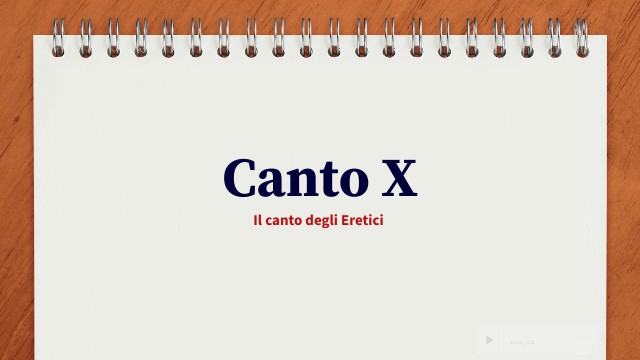 Canto X | Genially
