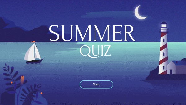 SUMMER QUIZ | Genially