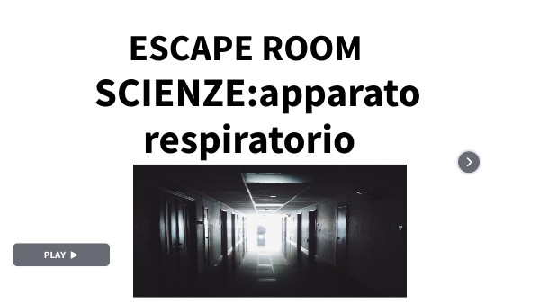 escape room scienze | Genially