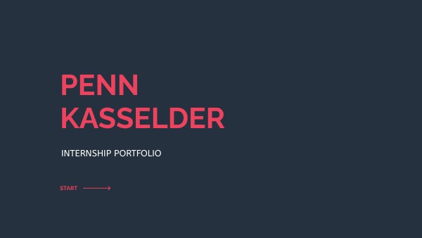 Internship Portfolio | Genially