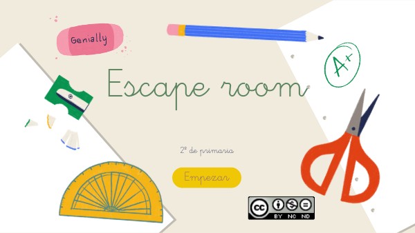 ESCAPE ROOM 2º primaria | Genially
