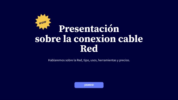 Cable Red | Genially