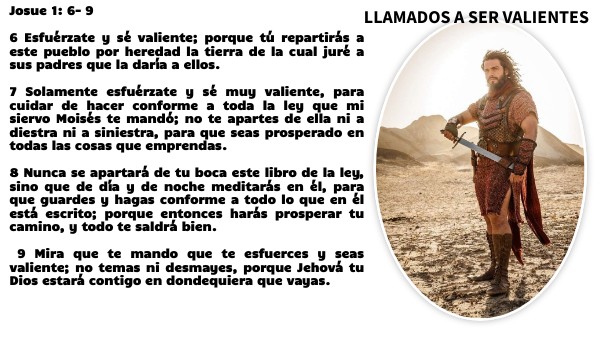 LLAMADOS A SER VALIENTE | Genially
