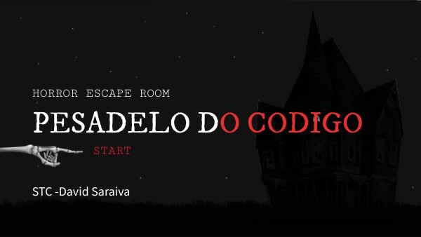 Pesadelo do Código ESCAPE ROOM