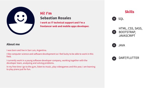 CV SEBASTIAN