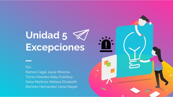 POO Unidad 5_Excepciones | Genially