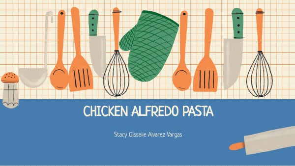 COOKING RECIPE PRESENTATION