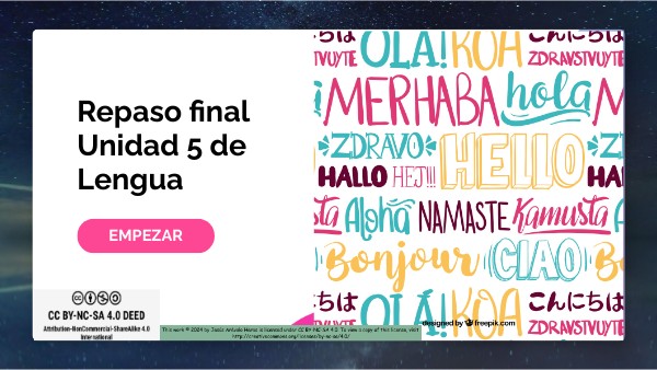 Repaso U5 Lengua | Genially