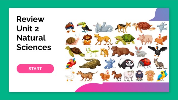 REVIEW SCIENCES U2 ANIMALS