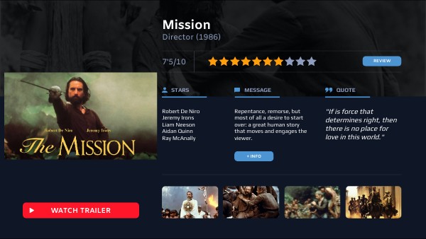 MOVIE REVIEW mission | Genially
