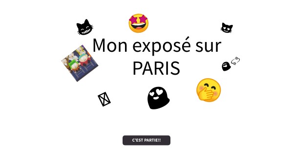 EXPOSE PARIS | Genially