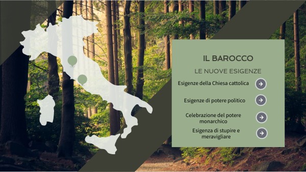 Barocco e Caravaggio di Matteo Perticone | Genially