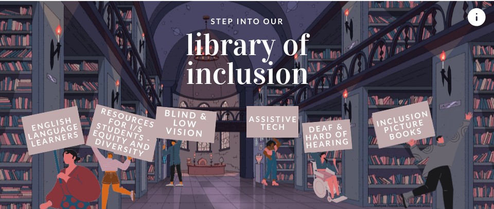 Step Into My Library | Genially