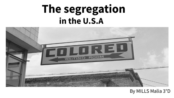 segregation