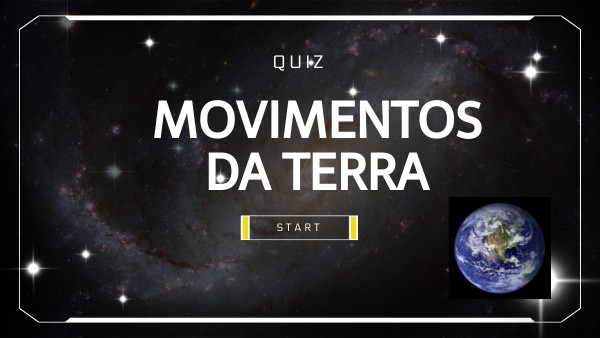 Formação - Movimentos da Terra