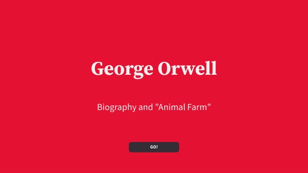 George Orwell | Genially