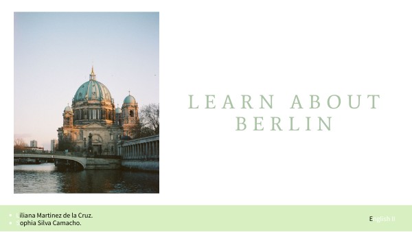 Learn About Berlin