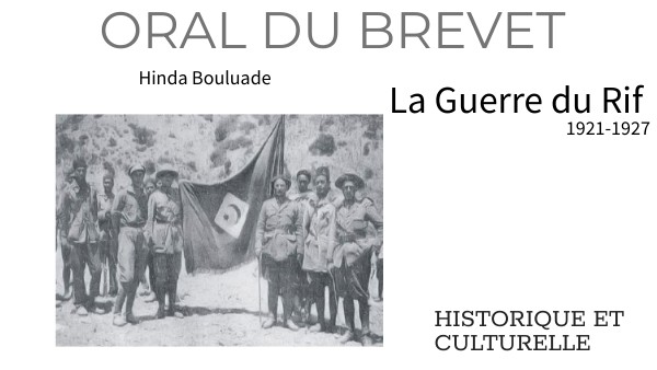 Guerre du rif | Genially